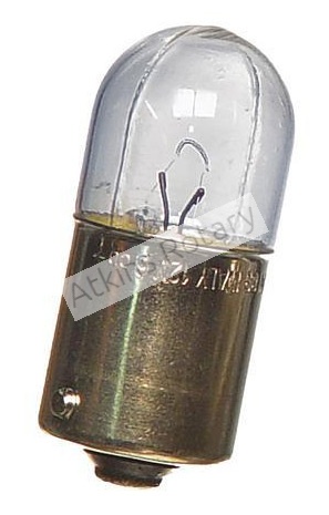 License Plate Bulb recognized W5W by