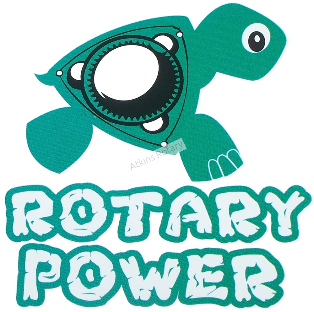 Rotary Power Turtle Sticker (ARE8123)