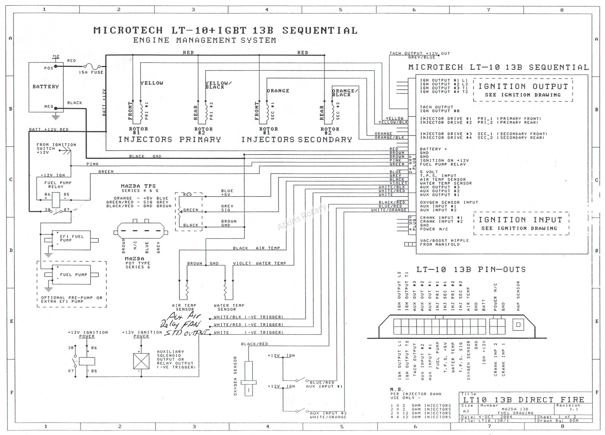 Microtech LT Series Wiring Harness (MT-Loom)